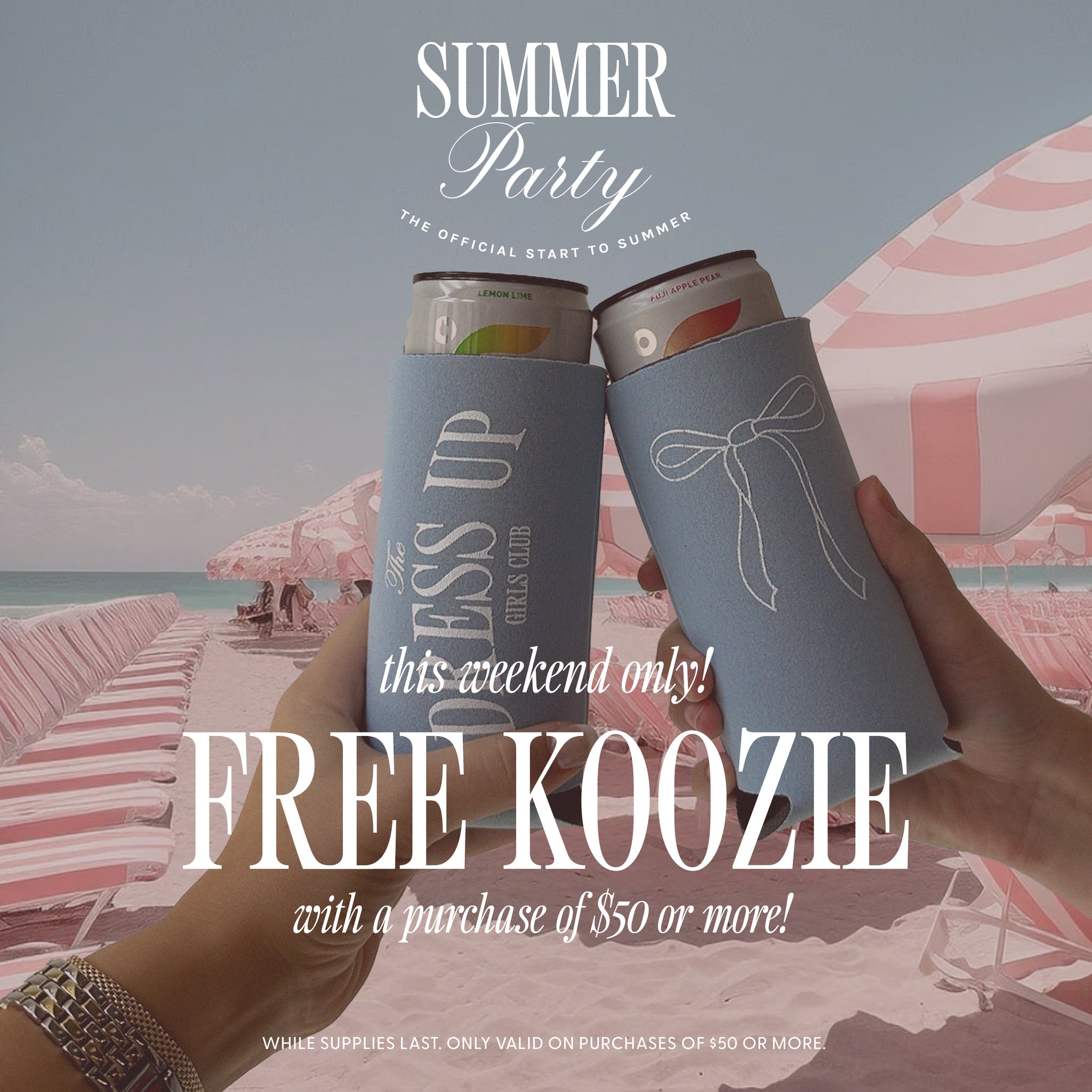 Celebrate this Weekend with Dress Up's Summer Party Event!