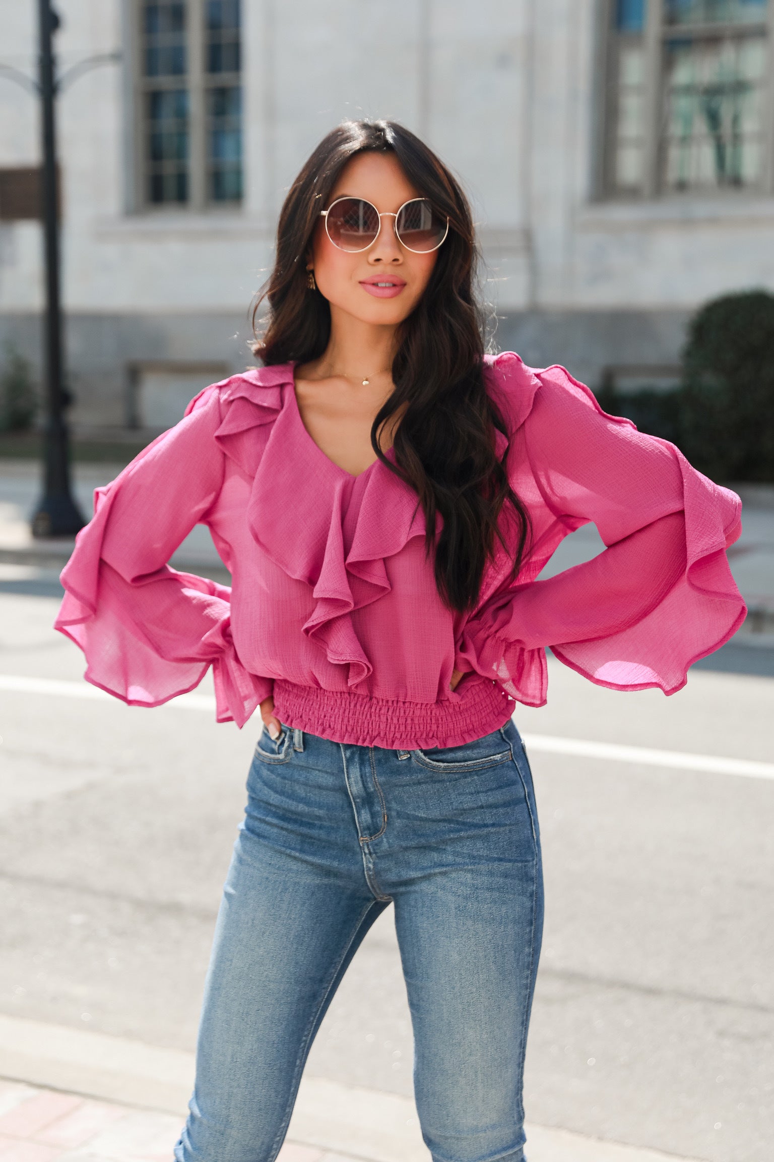Statement Sleeve Blouses for Women | Trendy Puff Sleeve & Ruffle Tops ...