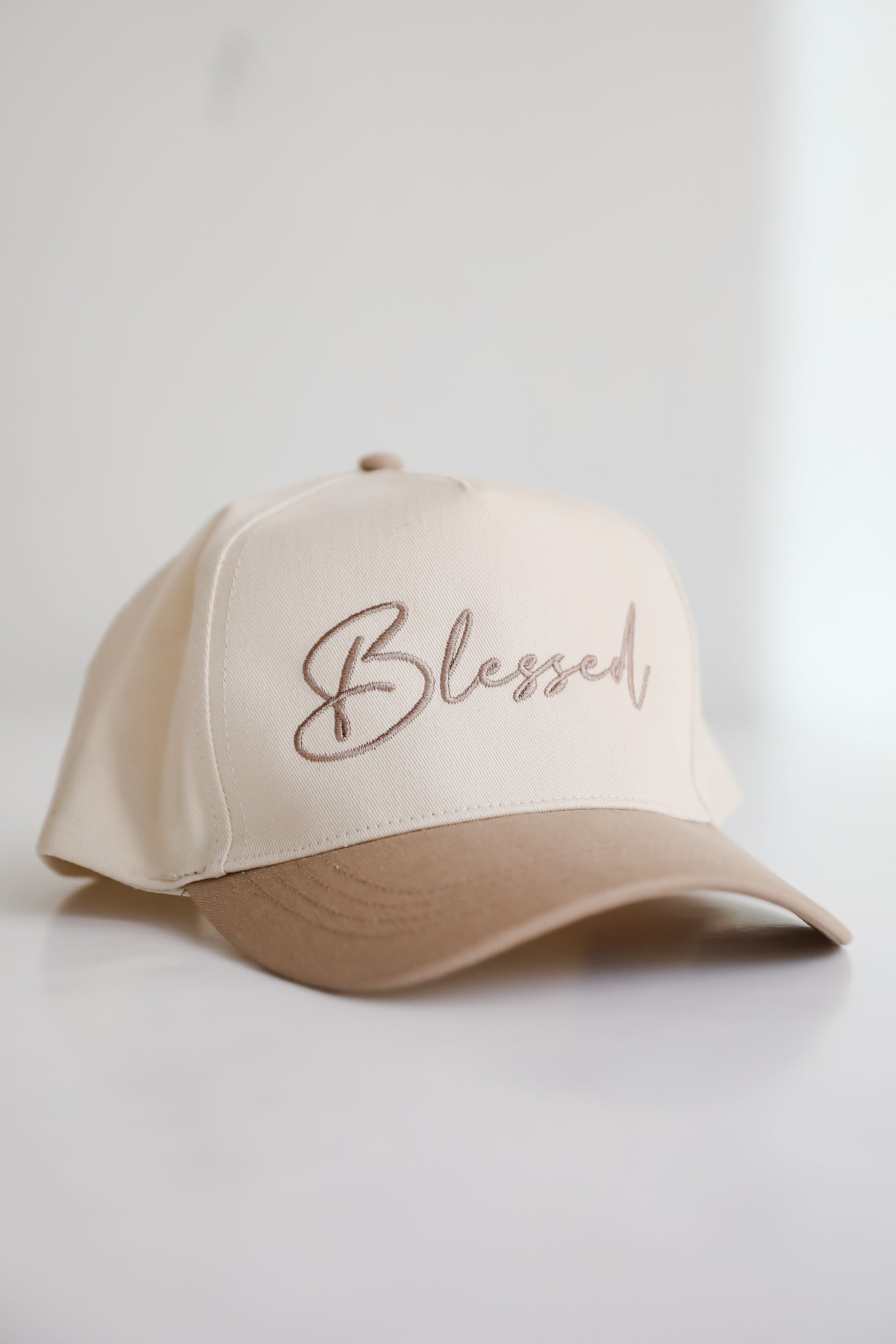 Blessed Color Block Embroidered Hat | DU Exclusives | DressUp – Dress Up
