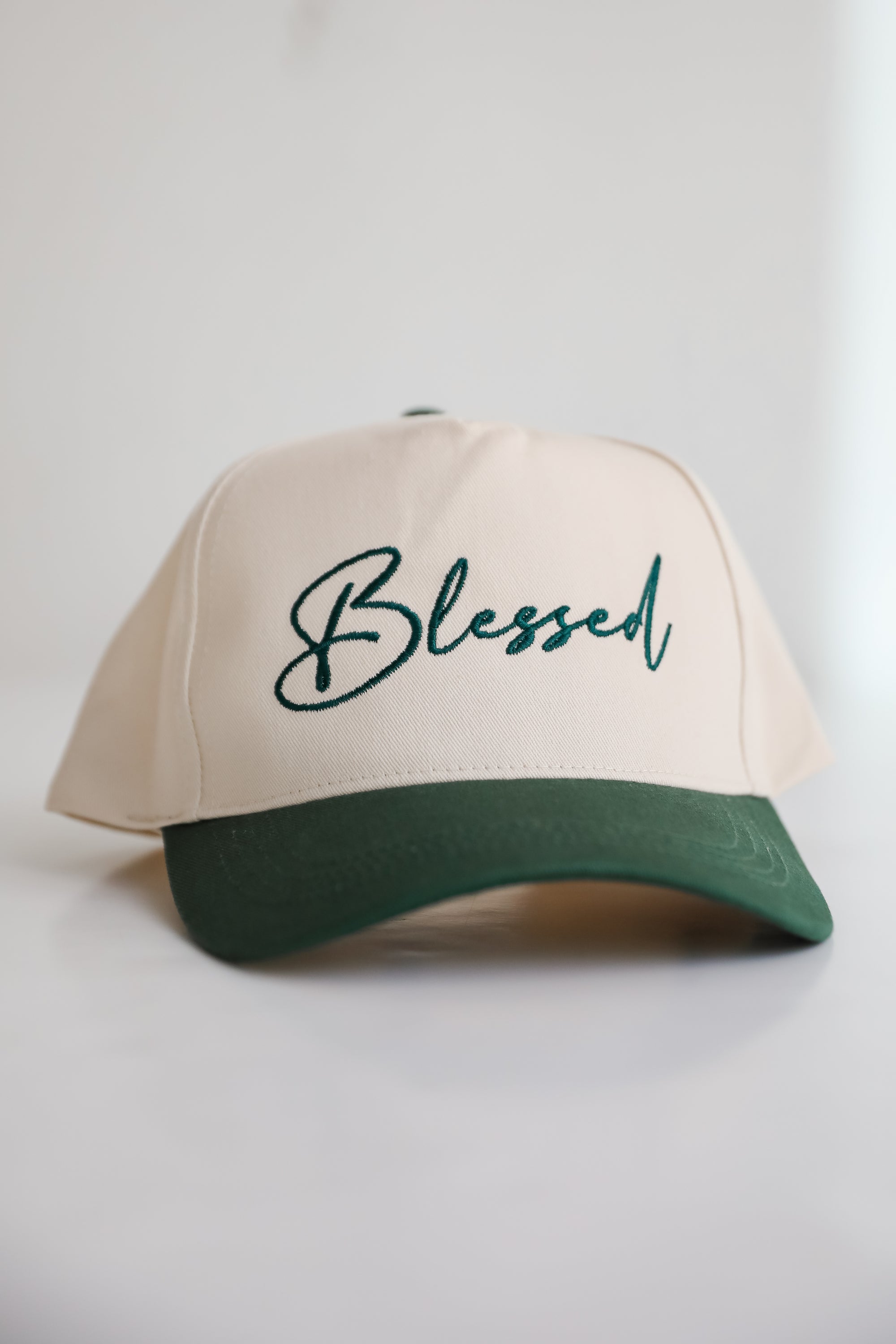 Blessed Color Block Embroidered Hat | DU Exclusives | DressUp – Dress Up
