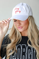 Glory Glory Embroidered Hat | UGA Hats Online | Dress Up