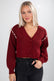 Cute Wine Sweater Cardigan | Cozy Sweaters | ShopDressUp – Dress Up