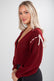 Cute Wine Sweater Cardigan | Cozy Sweaters | ShopDressUp – Dress Up