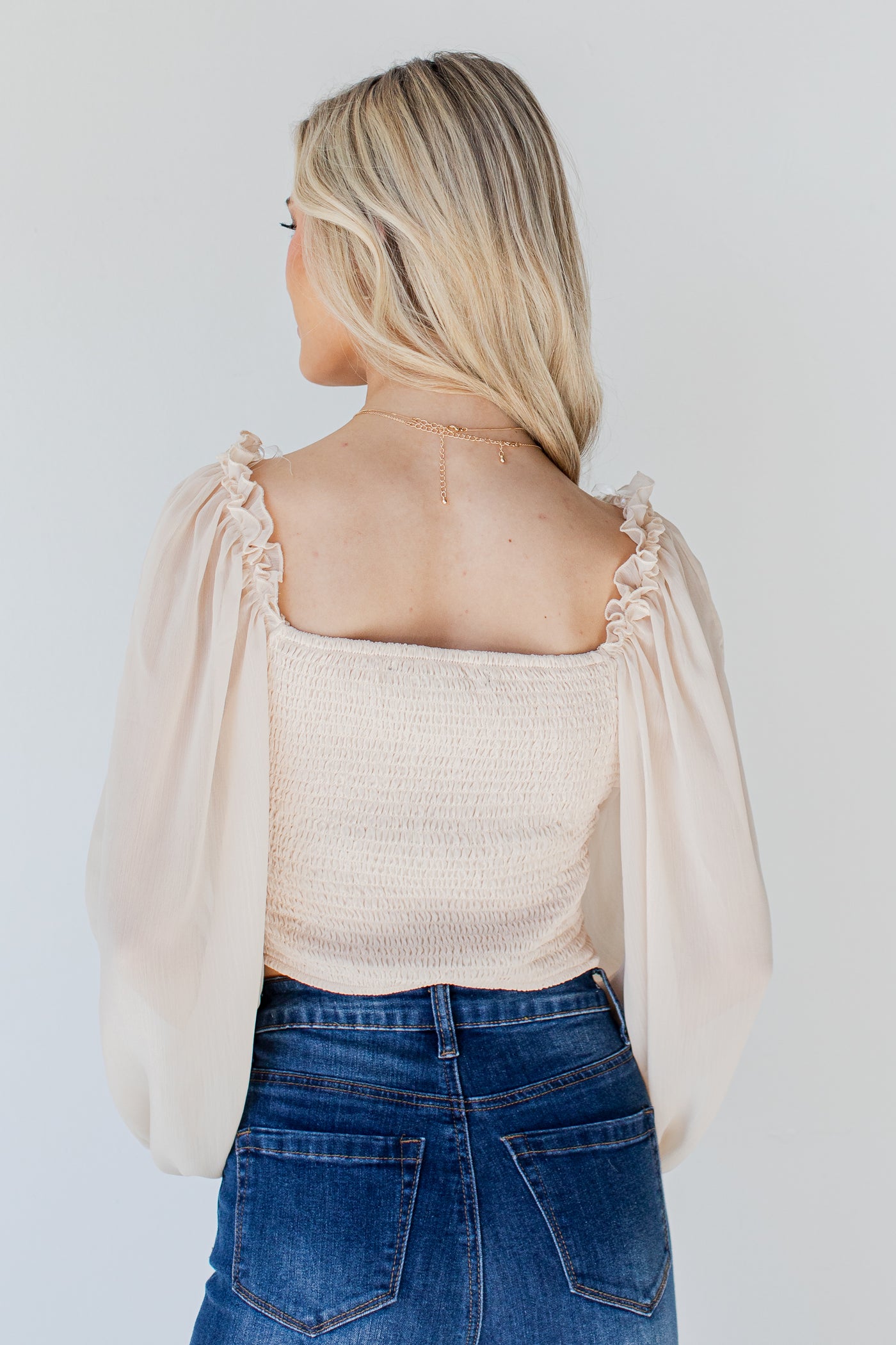 Forever Be Cropped Blouse – Dress Up